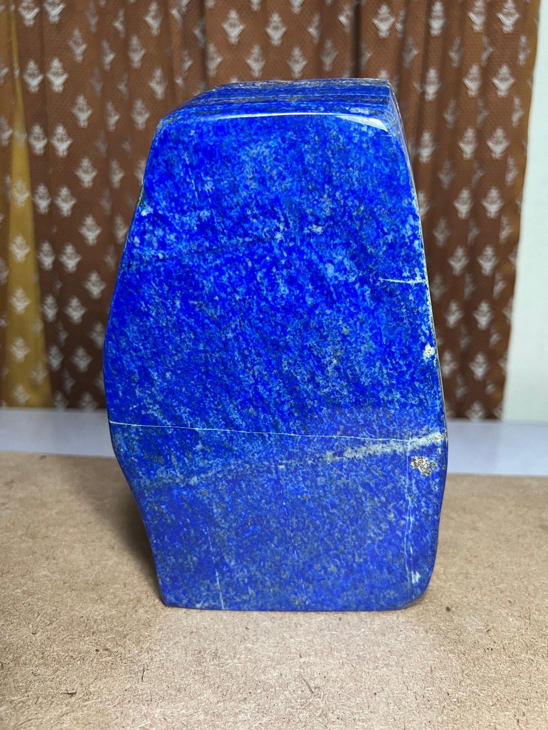 Lapis Lazuli Slab, Freeform Display Piece (19x12x3cm, 1.97kg) - Etsy