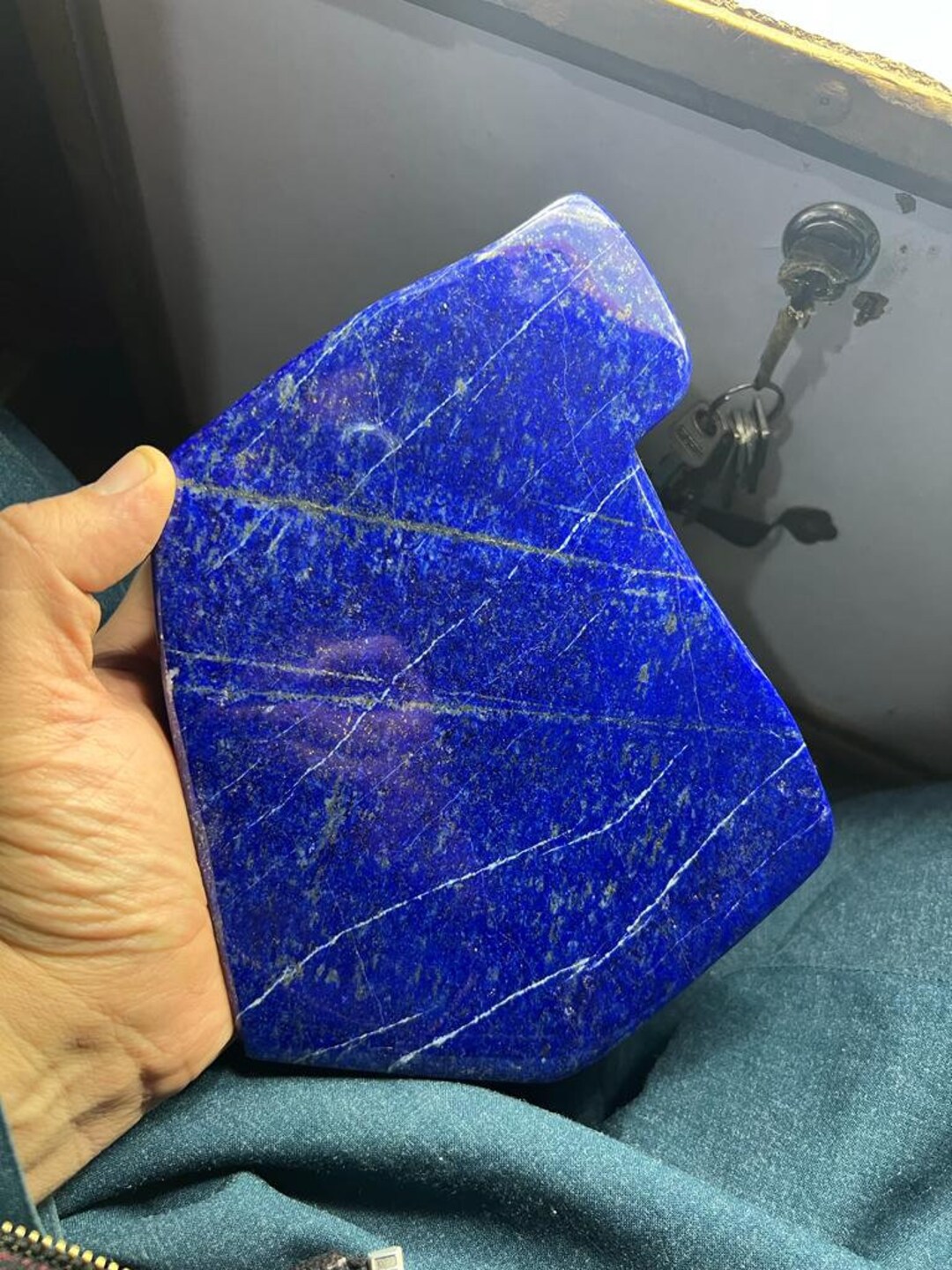 Lapis Lazuli Freeform,double Display, 18x15x 05cm Freeform , Home ...