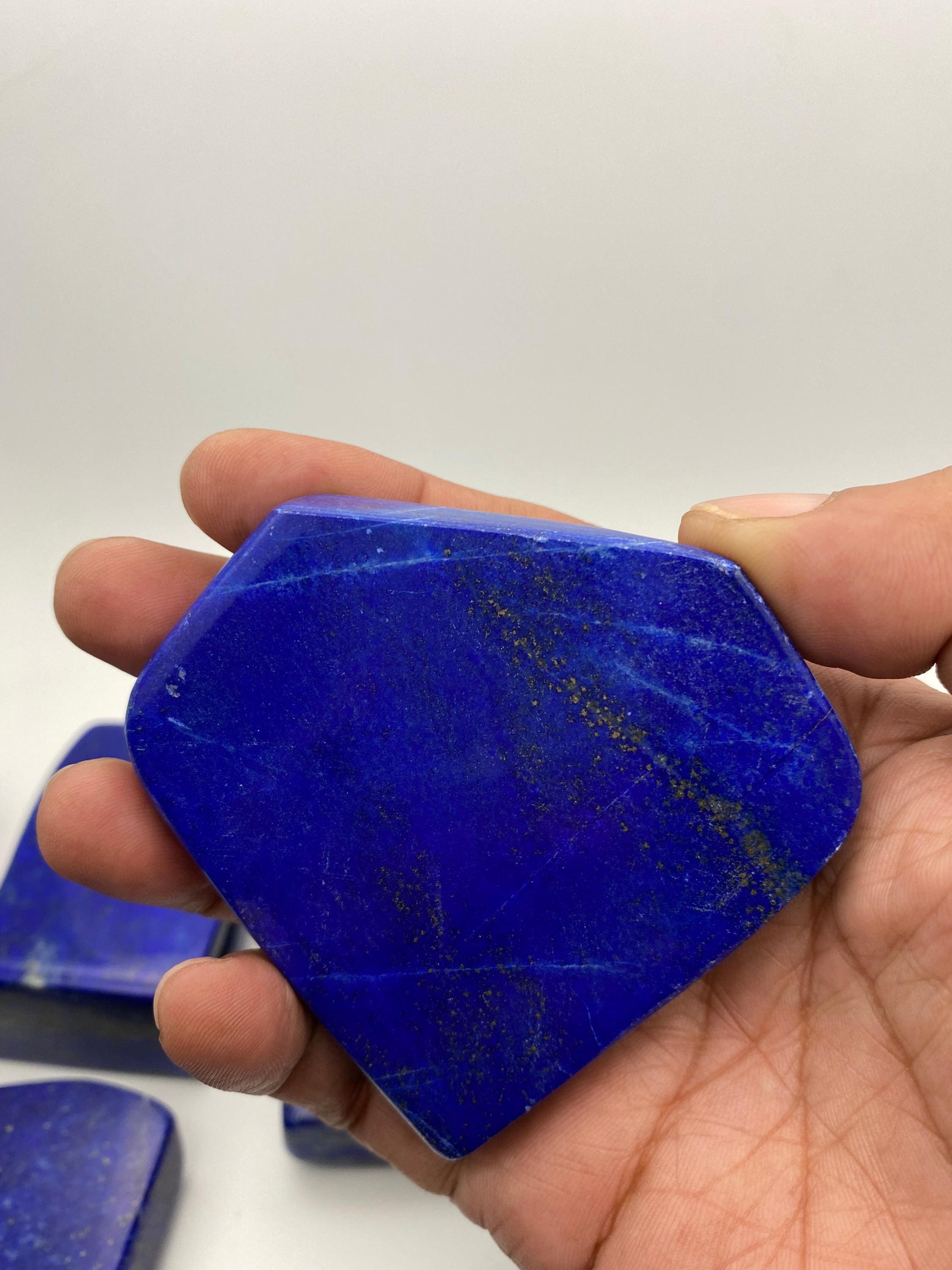Lapis Lazuli Slabs,palm Size Lapis Lazuli Freeform Small Pieces.polish ...