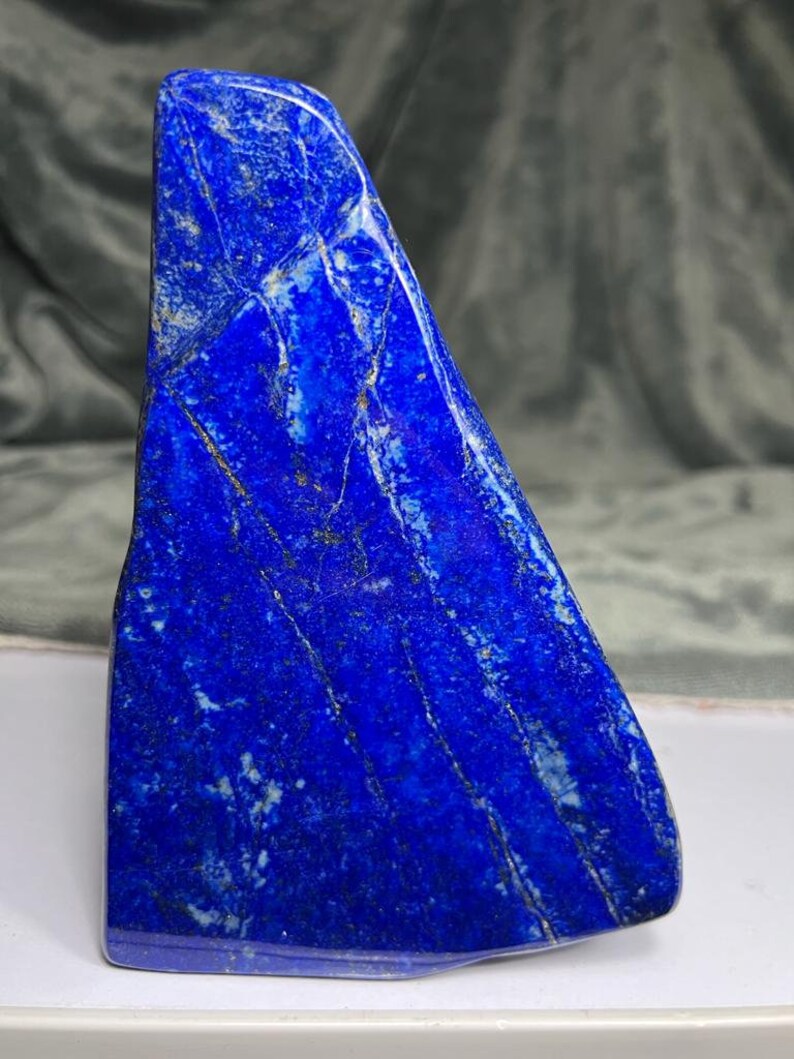 Lapis Lazuli Freeform triangle Shape Freeform17x11x2.5cm - Etsy