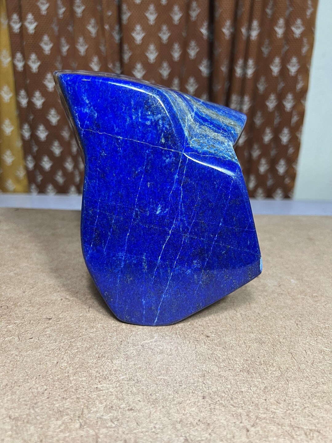 Royal Blue Lapis Lazuli Freeform Perfect Size 16x13x6cm, Azurite Geode ...