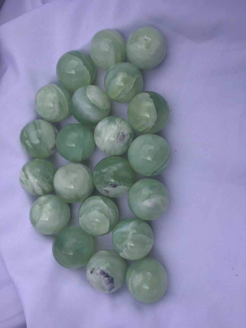 New jade Sphere 50mm 1pc of 18 | Etsy