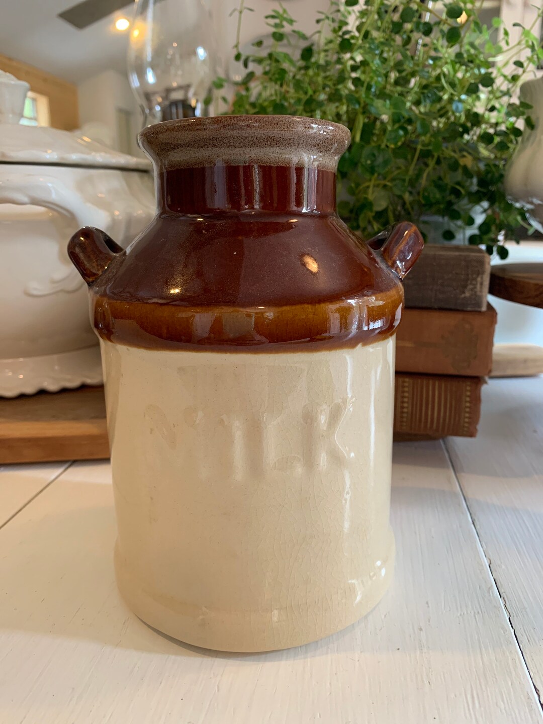 Vintage Milk Container - Etsy