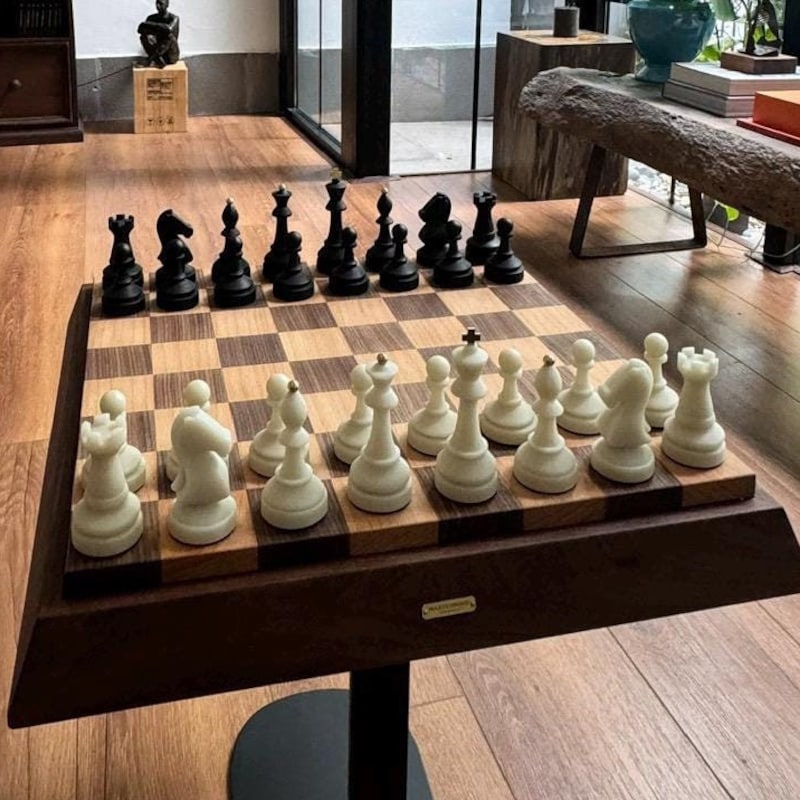 Walnuts Chess Table - Etsy