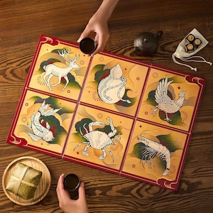 Vietnamese Bau Cua Tom Ca - Gourd-crab-shrimp-fish Game - Lucky Game ...