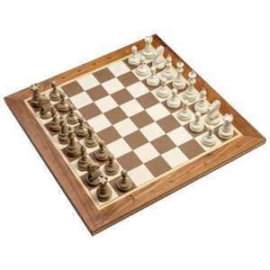 Bespoke Tournament Chess Set, Large Chess Board, Wooden Leather ...