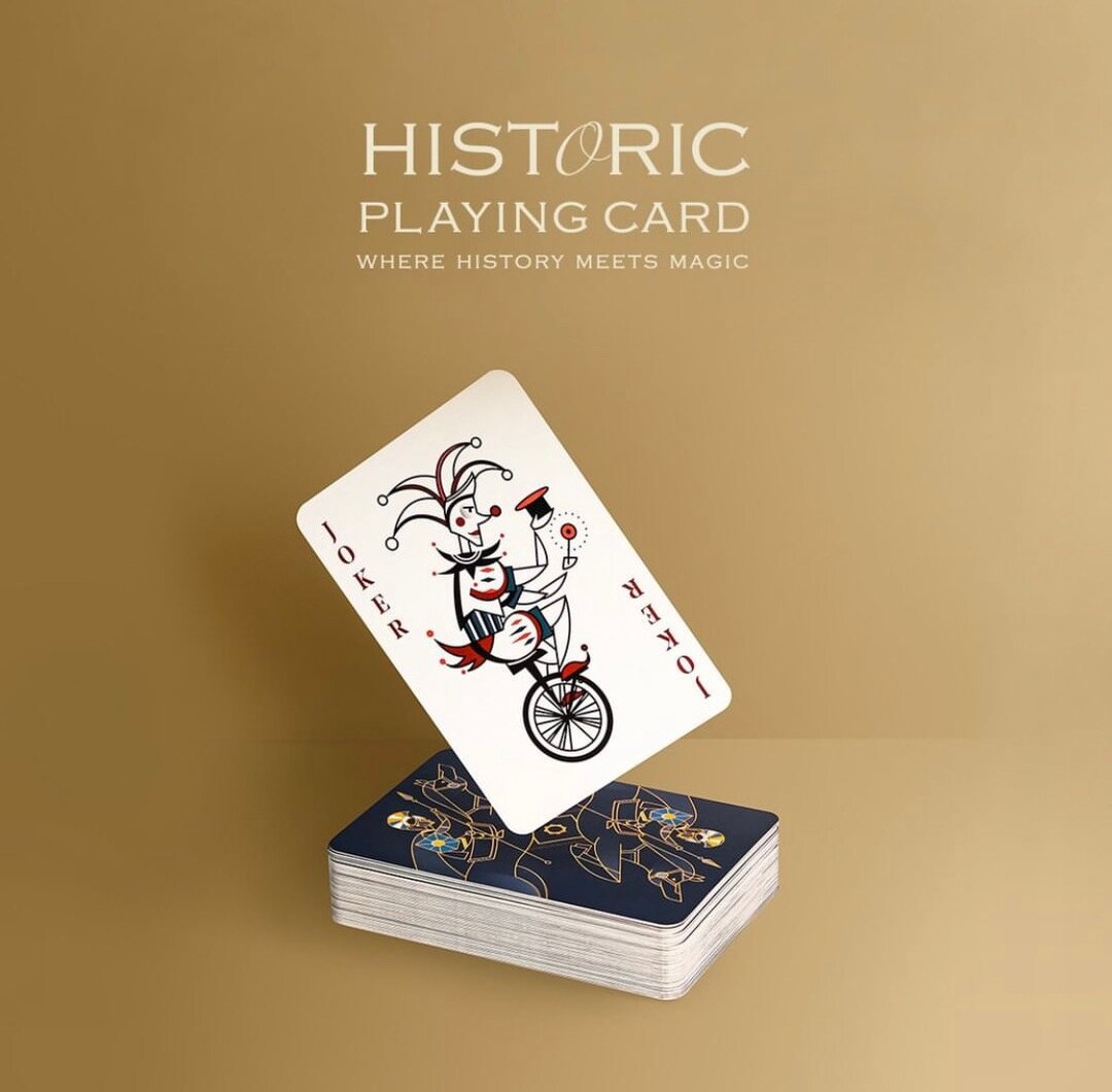 The Unique Historic Playing Cards Poker 54 Playing Cards - Etsy