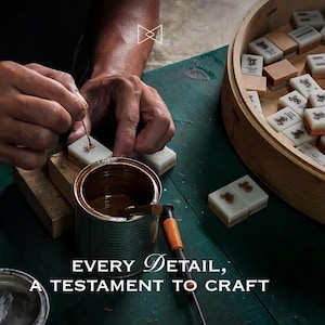 Luxury Mahjong Set, Premium Traditional Mahjong Set, Joker Tiles ...