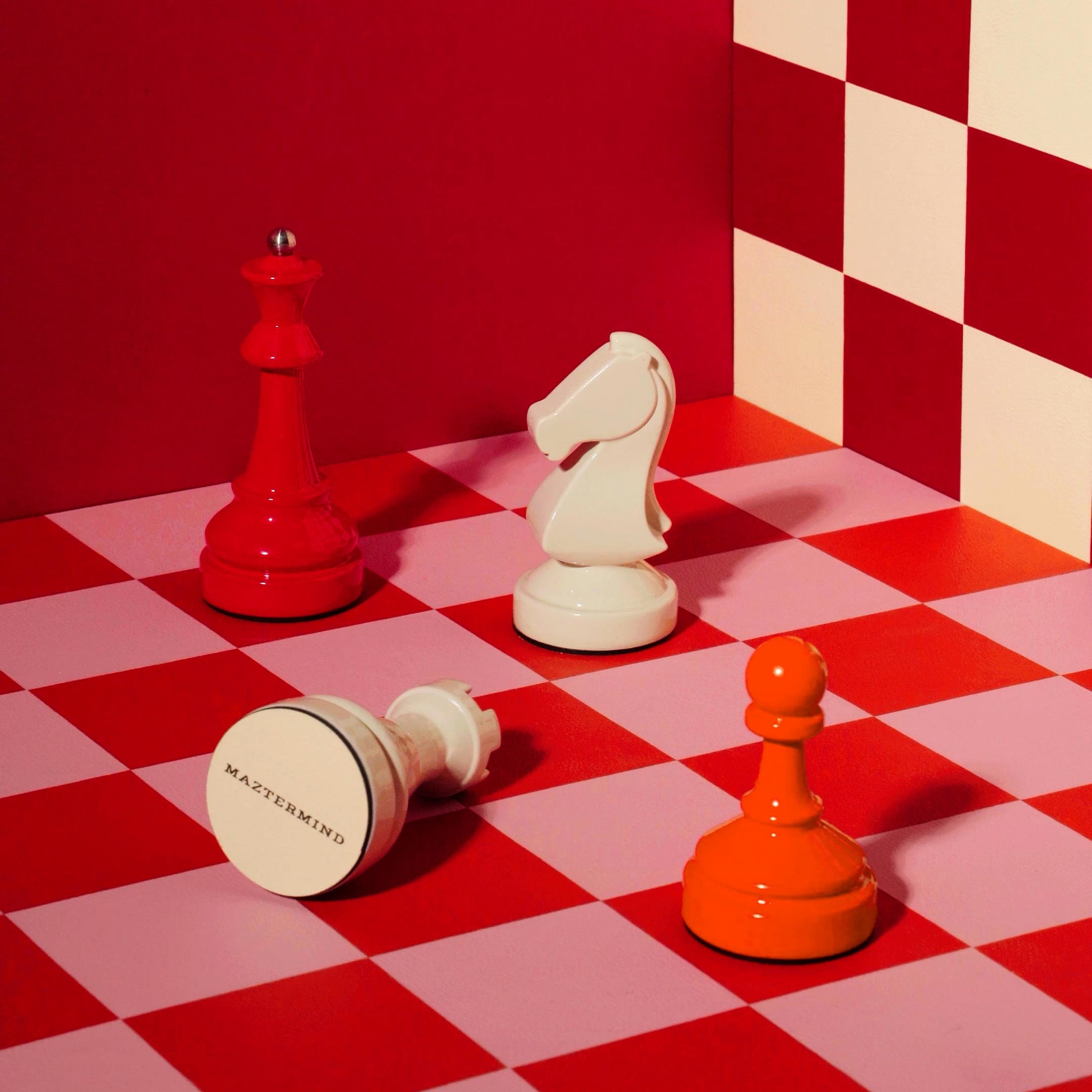 Bespoke Chess Pieces Only, Large Chess Pieces, King Size 3.6", Resin ...