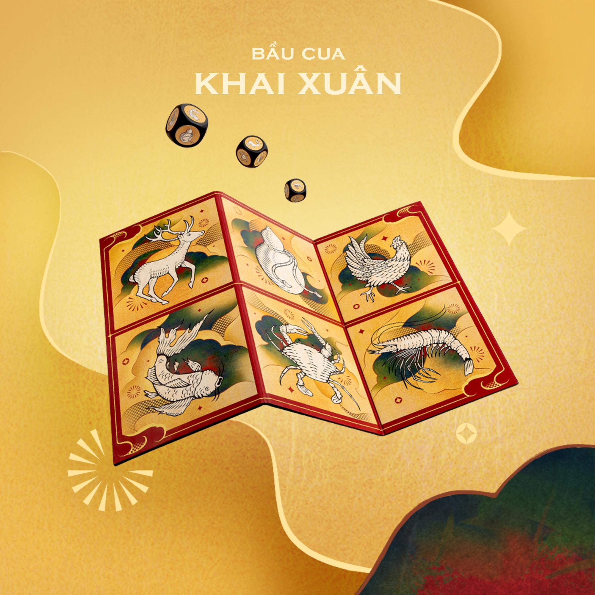 Gourd-crab-shrimp-fish Game - 'Ý Giao' Edition - Traditional Tet Games ...