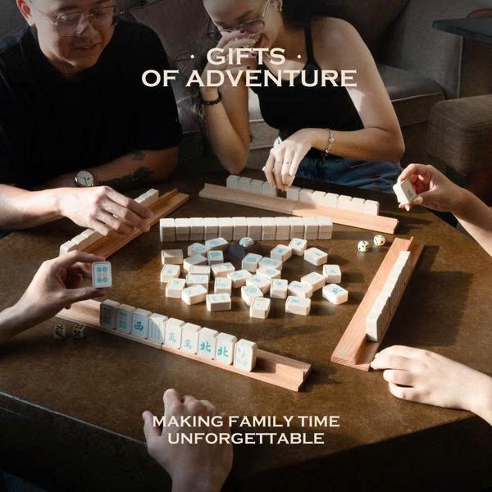 Majestic Mahjong Set, Luxury Traditional Mahjong Set, Wabi Sabi Styles ...