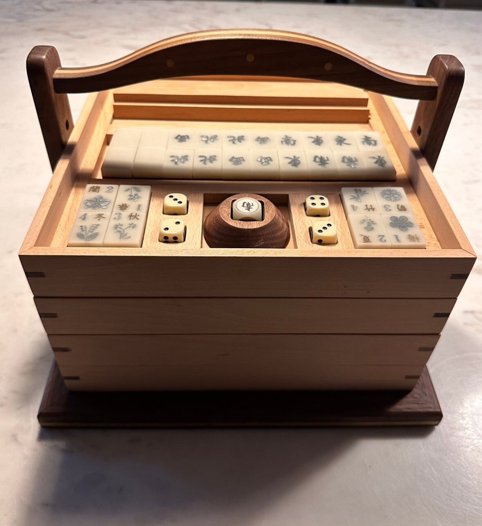 Luxury Mahjong Set, Premium Traditional Mahjong Set, Joker Tiles ...