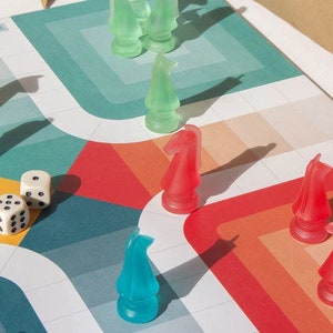 Personalized Ludo Board Game - Premium Ludo Game - Lumina Horse Race ...