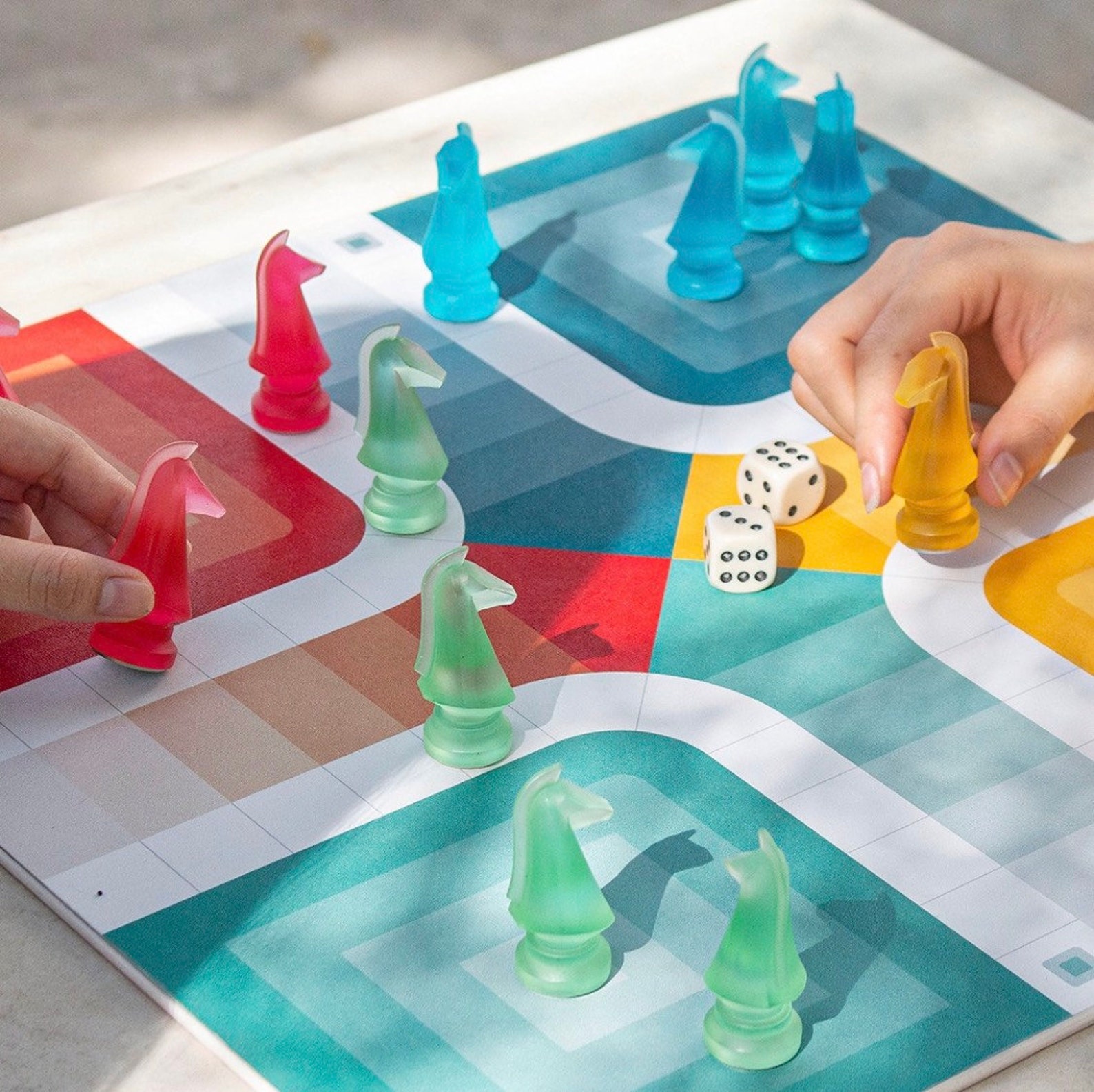 Personalized Ludo Board Game Premium Ludo Game Lumina - Etsy