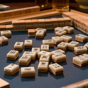 Luxury Mahjong Set, Premium Traditional Mahjong Set, Joker Tiles ...