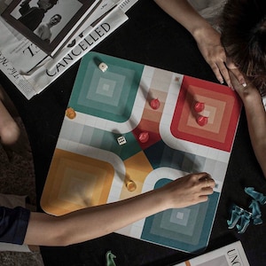 Personalized Ludo Board Game - Premium Ludo Game - Lumina Horse Race ...