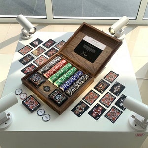 Premium Poker Chip Set, Professional Poker Chip Set, Personalized Poker ...