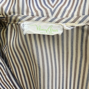 1960s Olive and Gray Nancy Greer Dress - Etsy