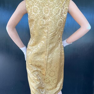 1960s Dynasty Gold Dress Vintage Chinese - Etsy