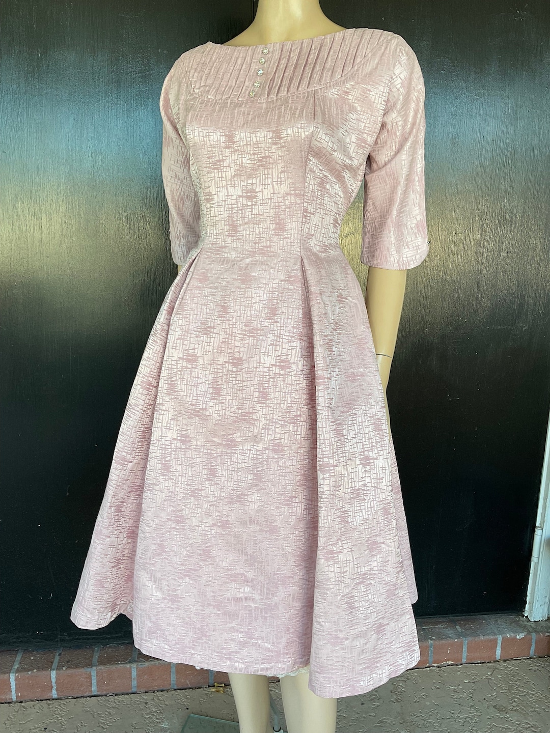 1950s Pink Toni Todd Dress - Etsy