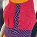 1970s Red, Yellow and Blue Craig Dress - Etsy