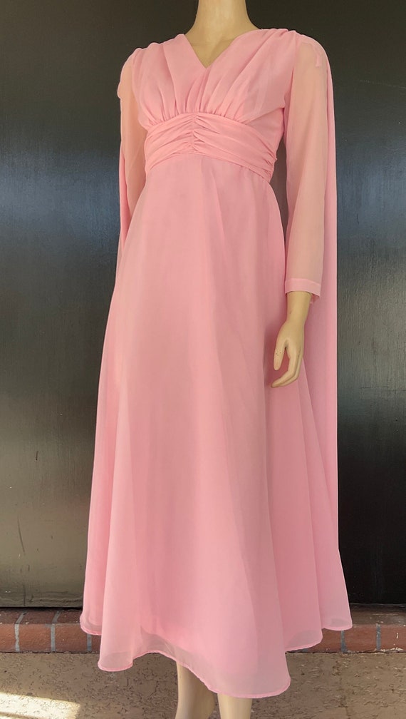 Vintage 1970s Pink Dress Gem