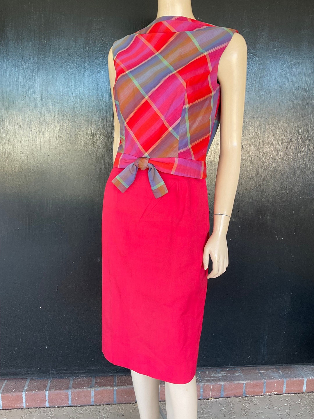 Traje rosa de Justin McCarty de los años 60 - Etsy México