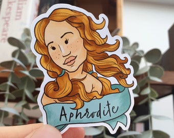 Aphrodite Sticker - Etsy