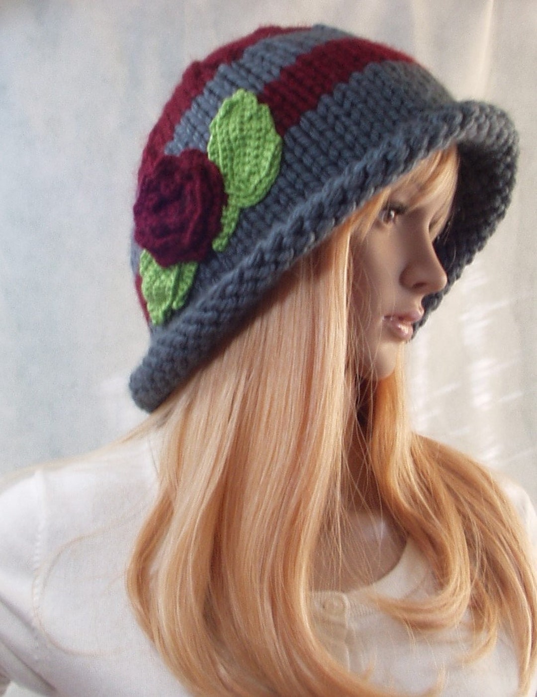 Funky Flower Hat - Etsy