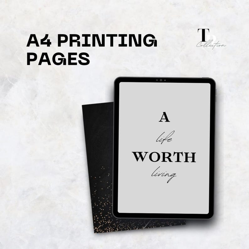 VISION BOARD BUNDLE A4 : 17 Page Quotes and Words - Etsy