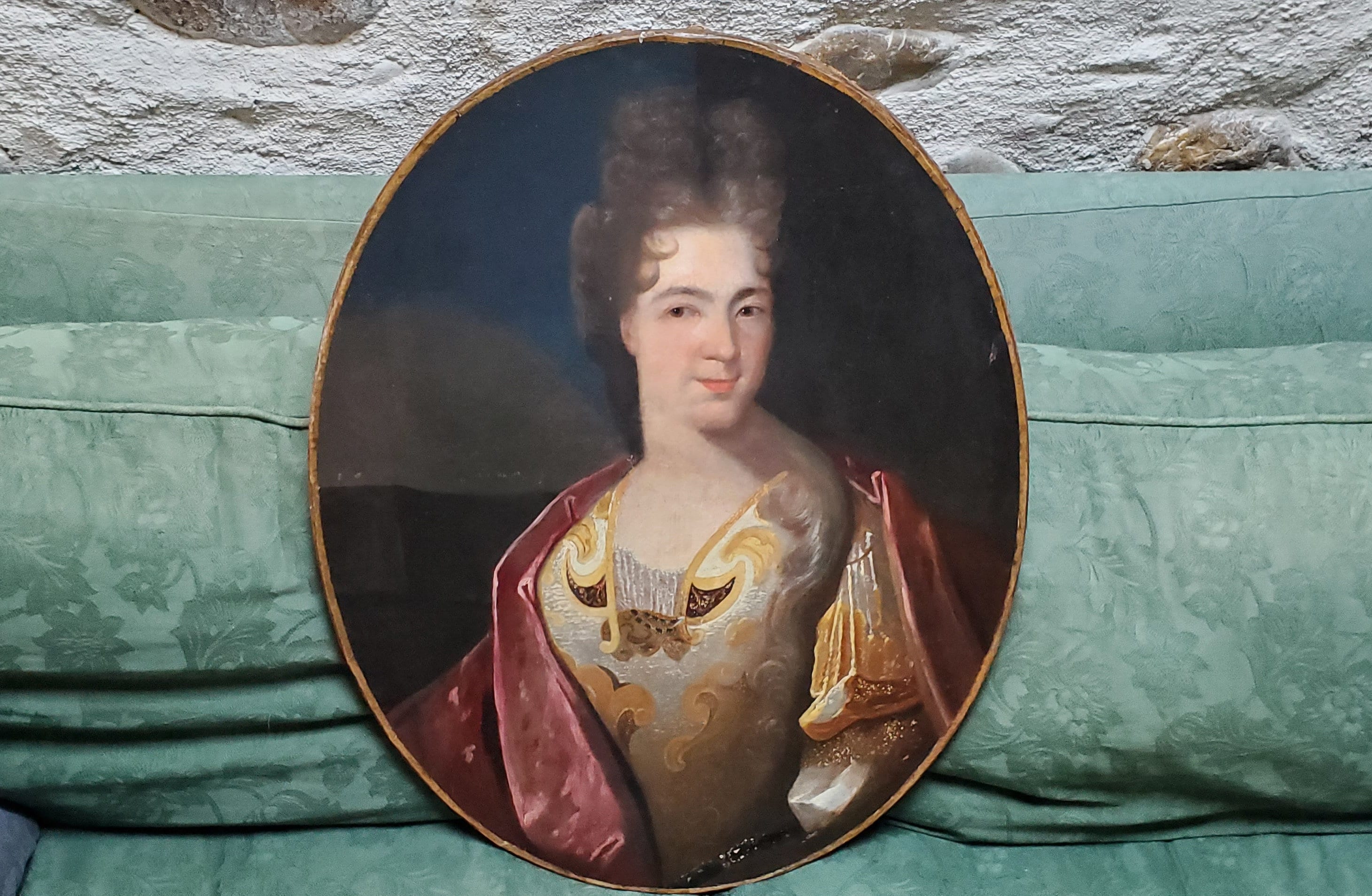 French 1700s Oil Painting on Canvass Mademoiselle De Blois / - Etsy