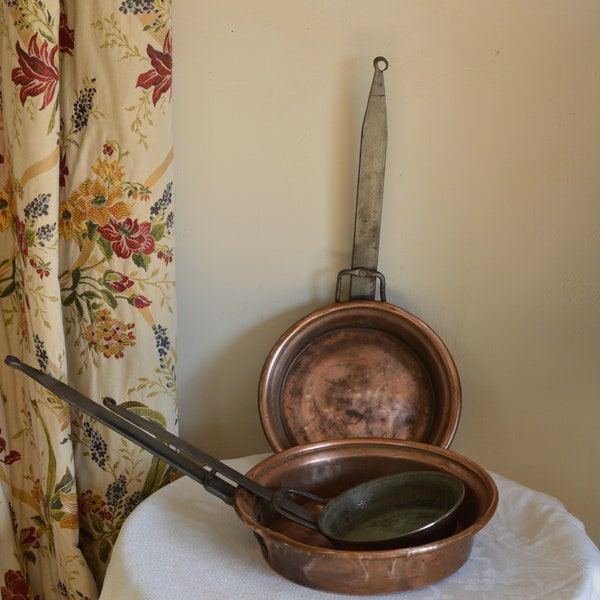 Antique Copper Pan - Etsy