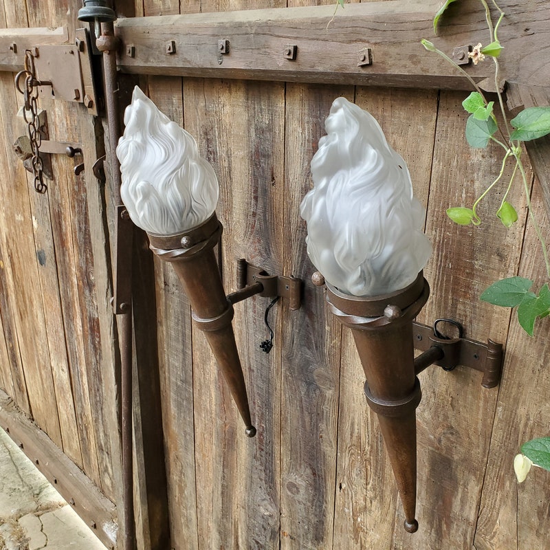 Medieval Wall Sconce - Etsy