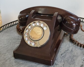 1950s Rotary Phone - Etsy