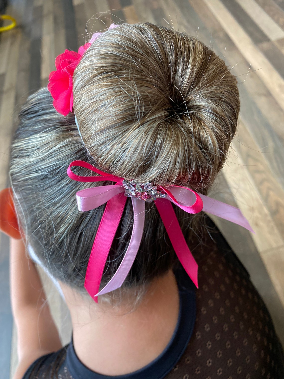 PRETTY in PINK Ballet Bun Wrap Ballerina Bun Crown Ballet - Etsy Canada