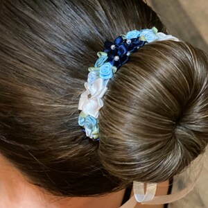 PETITE BLUES Ballet Bun Wrap Ballerina Bun Crown Bun Hair - Etsy