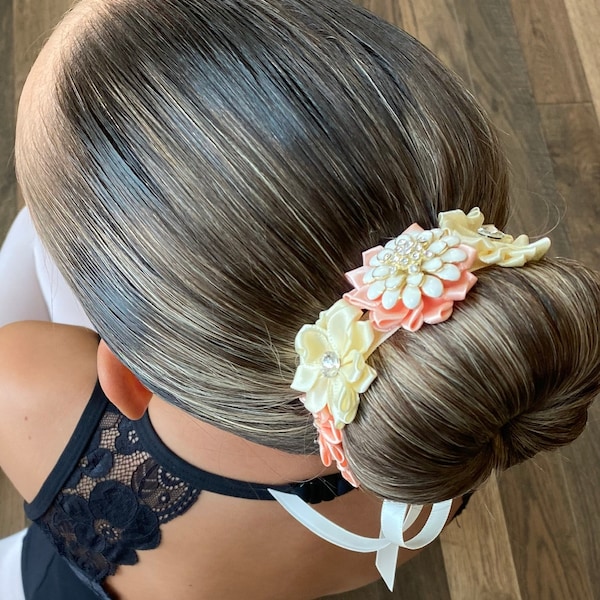 Flower Bun Wrap - Etsy