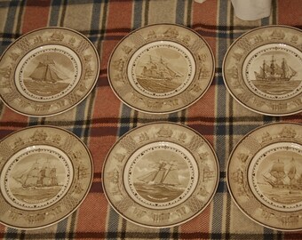 Sailing Ship Plates - Etsy