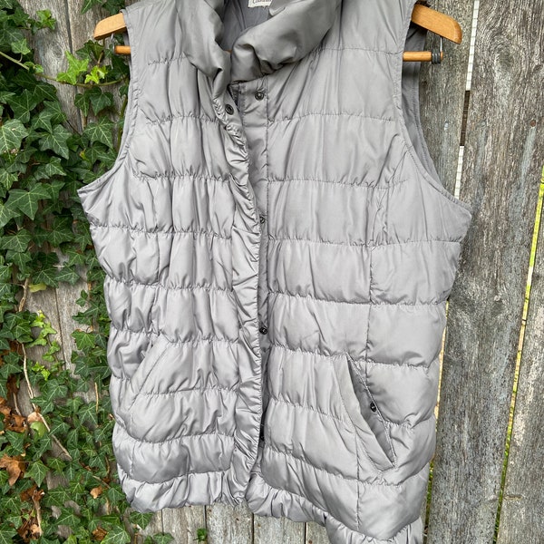Silver Puffer Vest - Etsy