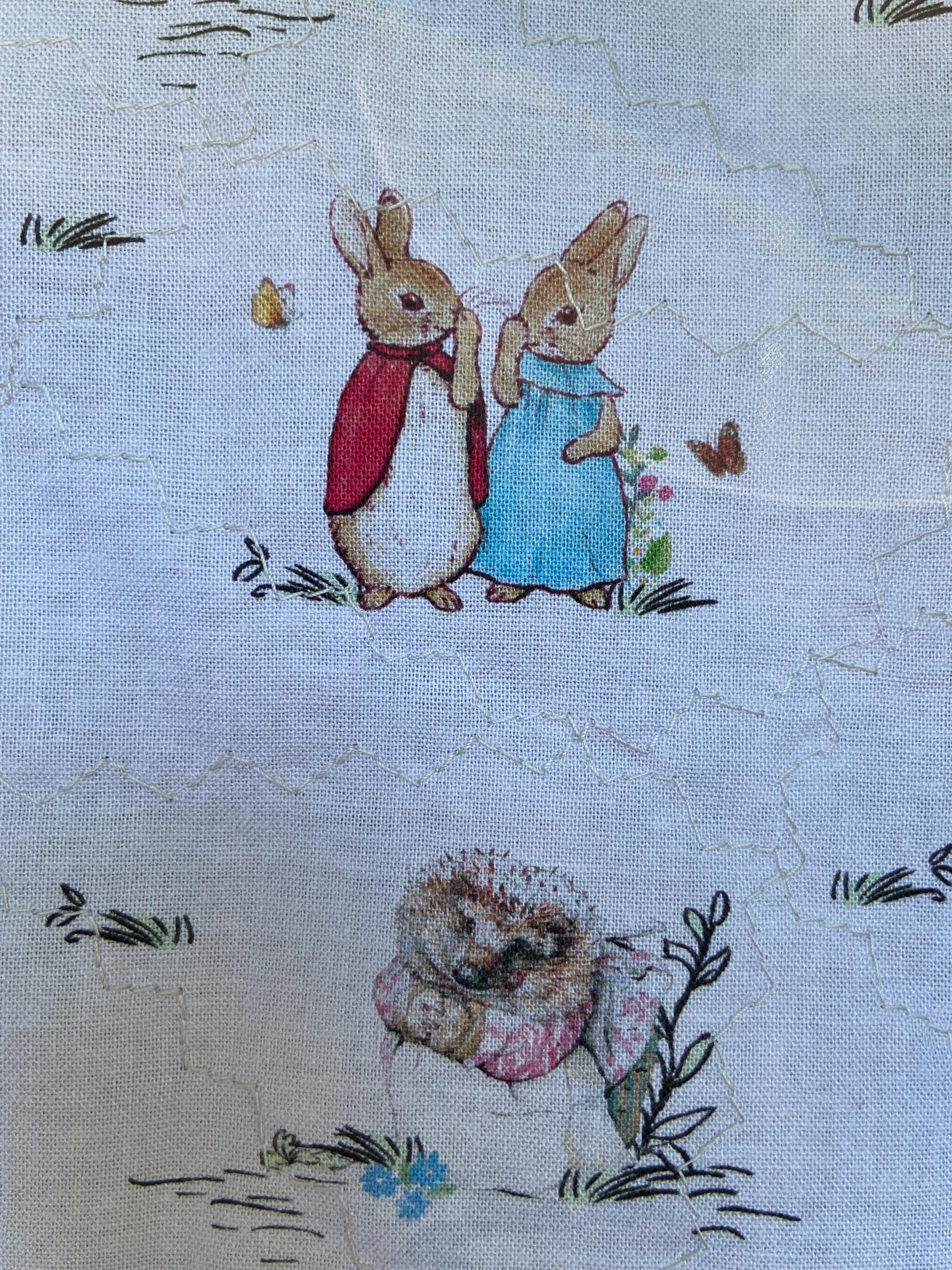 Peter Rabbit, Beatrix Potter Cotton Fabric - Etsy