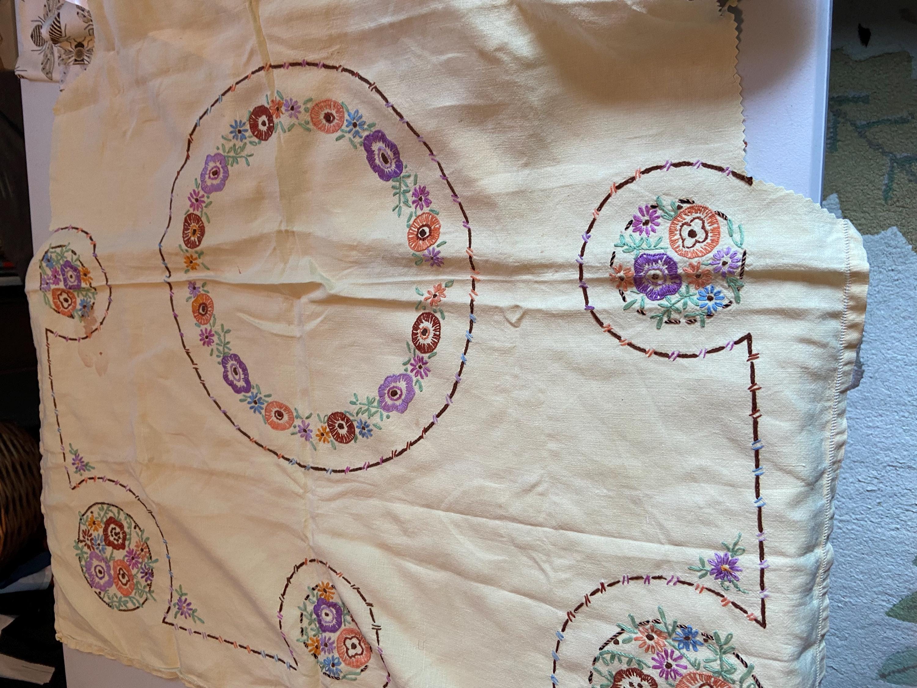 Collection of Vintage Embroidery - Etsy
