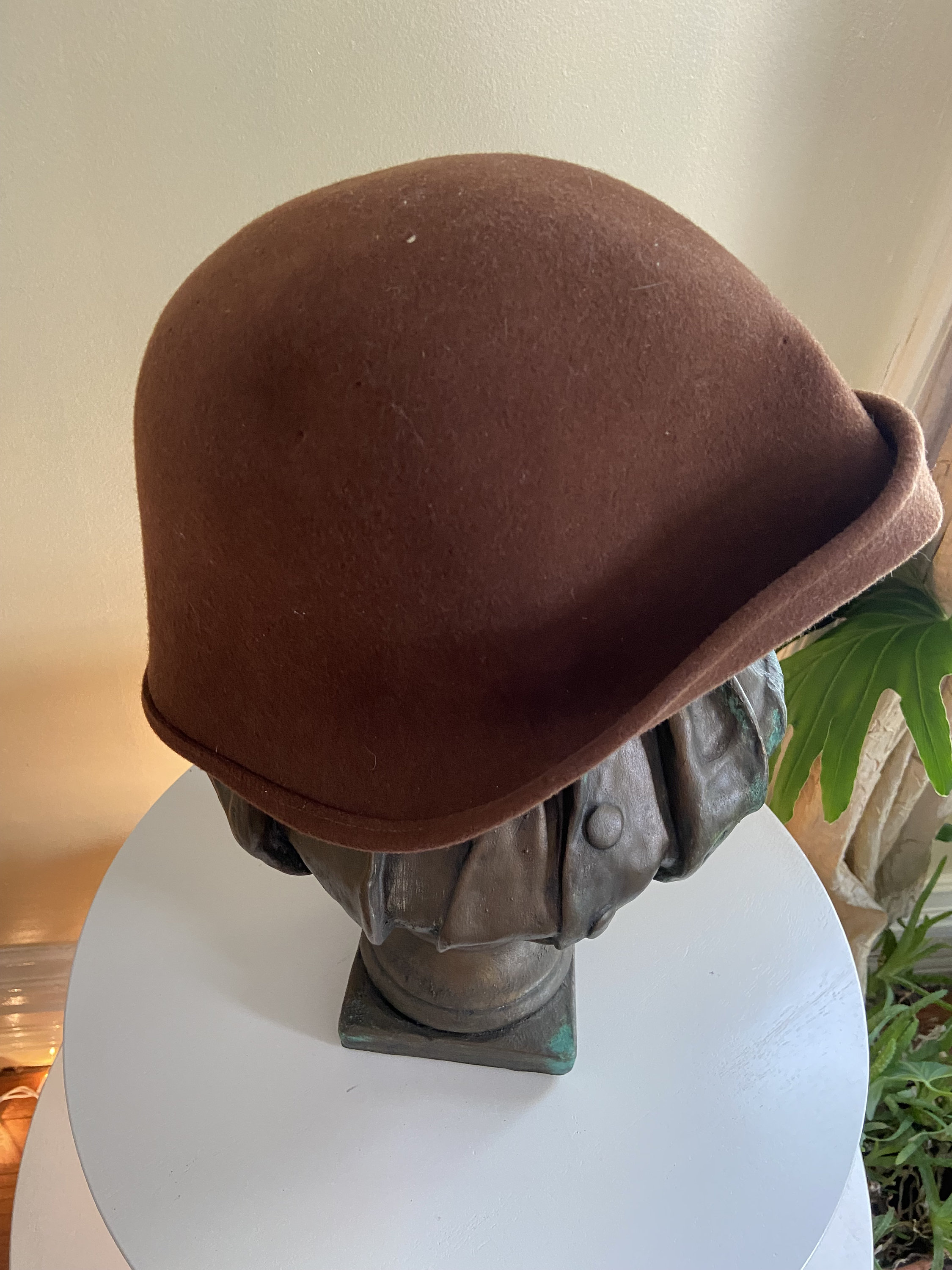 Vintage Toucan Brown Wool Felt Foldable Bucket Hat - Etsy