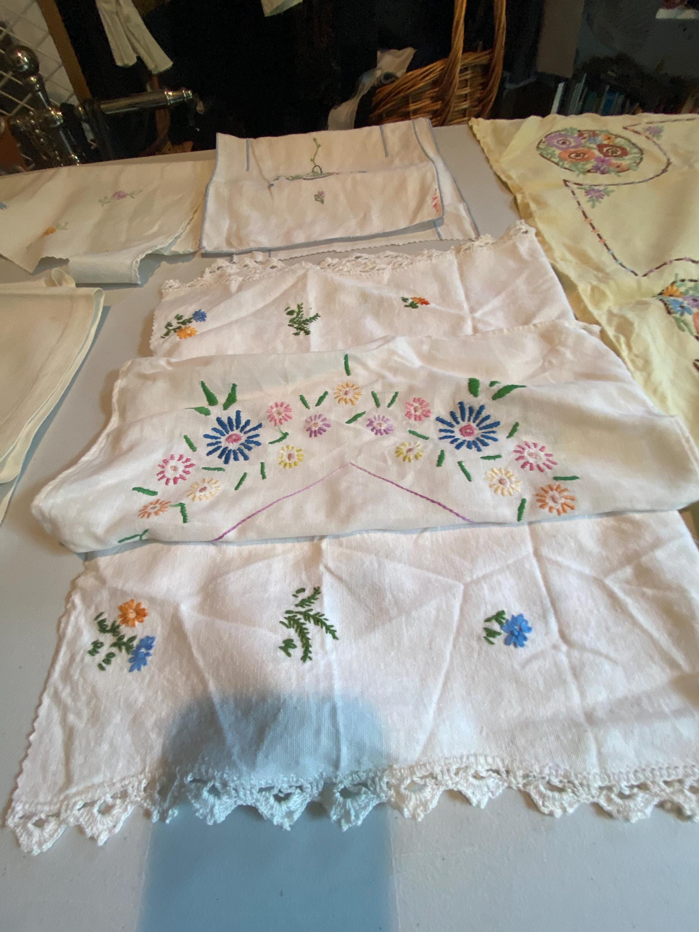 Collection of Vintage Embroidery - Etsy