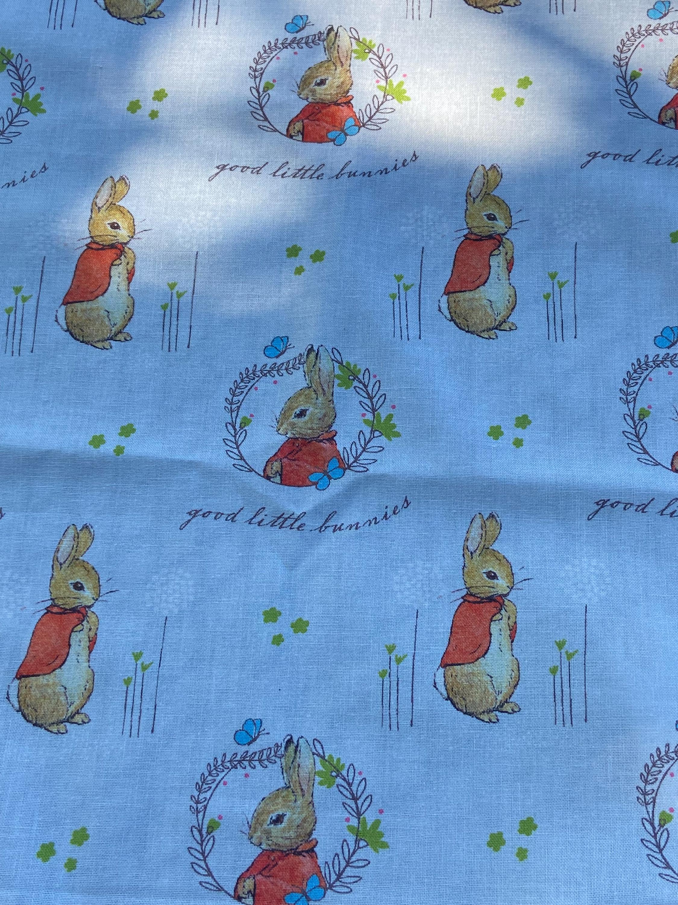 Peter Rabbit, Beatrix Potter Cotton Fabric - Etsy