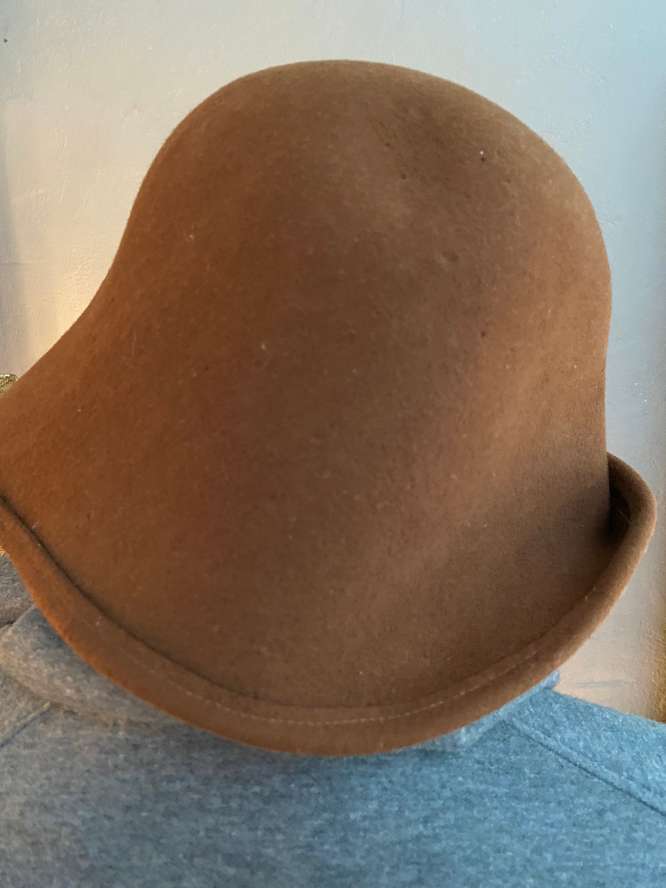 Vintage Toucan Brown Wool Felt Foldable Bucket Hat - Etsy