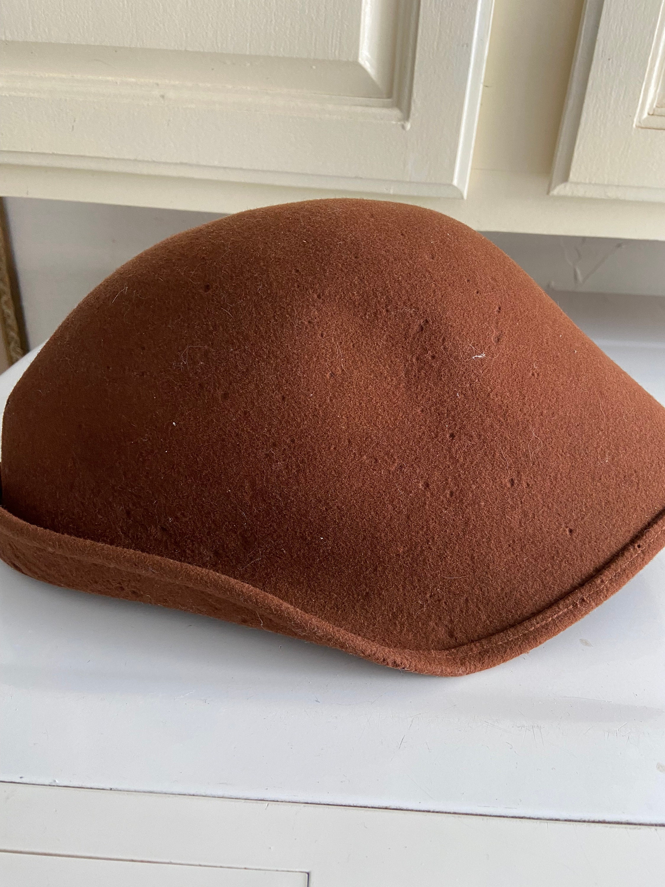 Vintage Toucan Brown Wool Felt Foldable Bucket Hat - Etsy