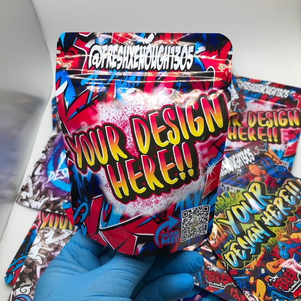 Custom Mylars Bags - Etsy