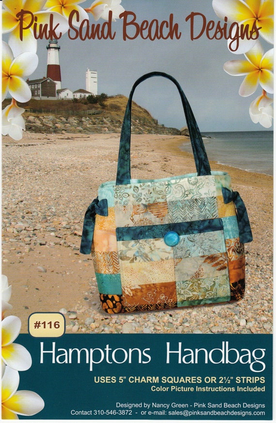 Pink Sand Beach Designs Pattern Brentwood Bag Pattern By Pink Sand
