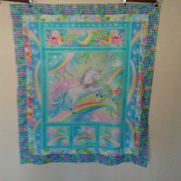 Unicorn Fabric Panel - Etsy