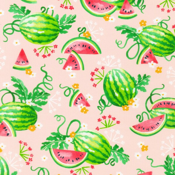 Watermelon Fabric - Etsy